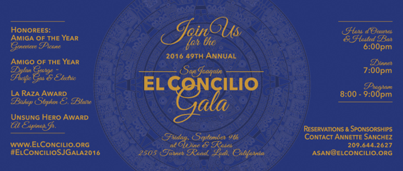 48th Annual El Concilio Gala 2016 – Neumiller and Beardslee